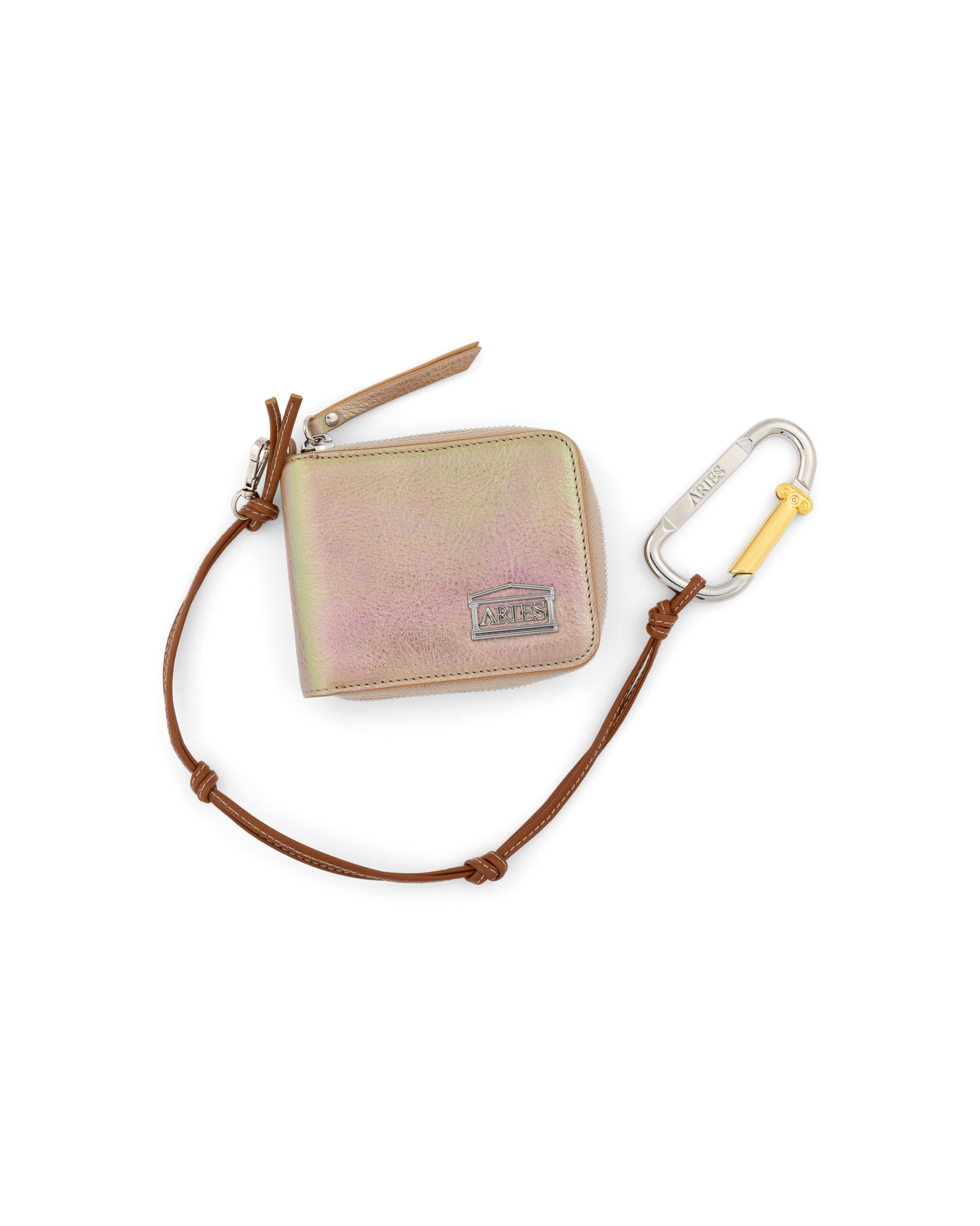 Pearl Leather Bobby Wallet Pearl – Aries